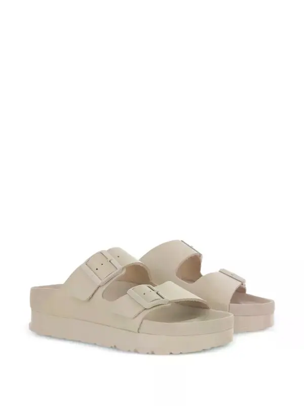 BIRKENSTOCK Arizona Flex Platform Sandals - Neutrals