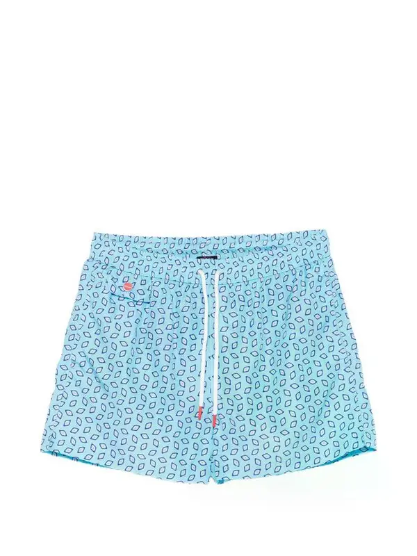 Kiton Swim Shorts - Blue
