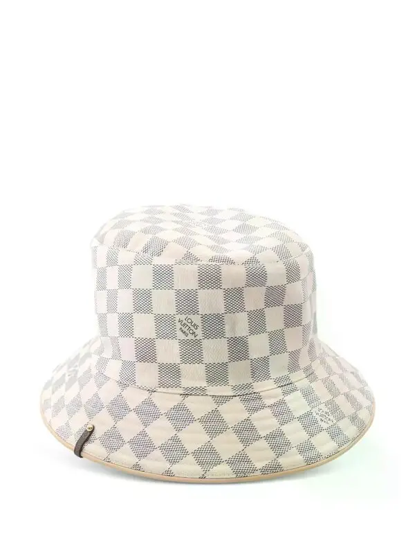 LOUIS VUITTON 2020 Damier Ebène Cotton Hat - Neutrals