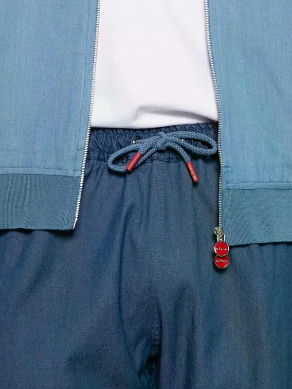 Kiton Drawstring Shorts - Blue