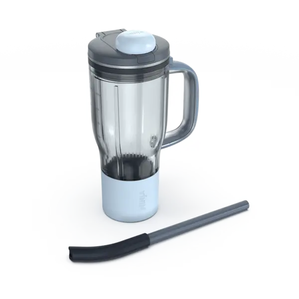 NINJA Blendboss Travel Tumbler And Straw In Blender - Cyberspace