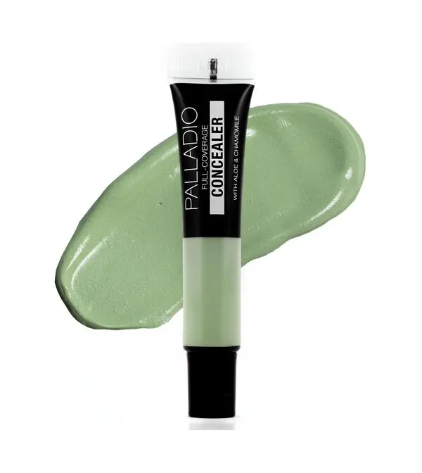 PALLADIO Full Coverage Concealer 0.35 Ounce - Green Tea