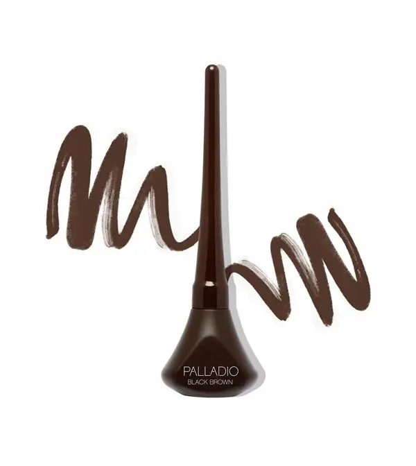 PALLADIO Liquid Eyeliner - Black Brown