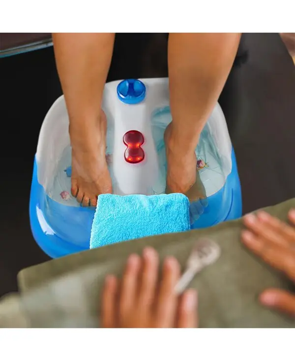 PURSONIC Ultimate Recovery Bundle: 3d Shiatsu Back Massager & Heated Foot Spa