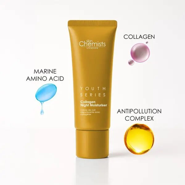SKIN CHEMISTS Advanced 1% Collagen Night Moisturizer 50ml