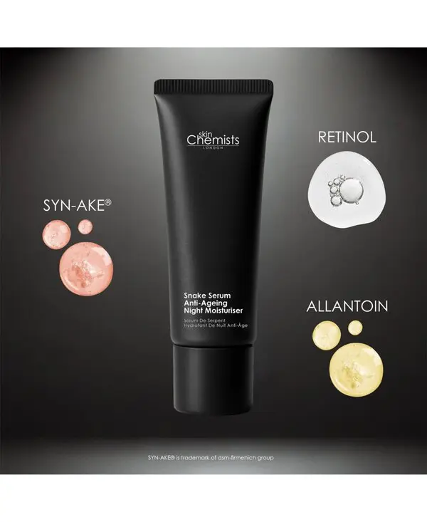 SKIN CHEMISTS Snake Serum Anti-aging Night Moisturizer 50ml
