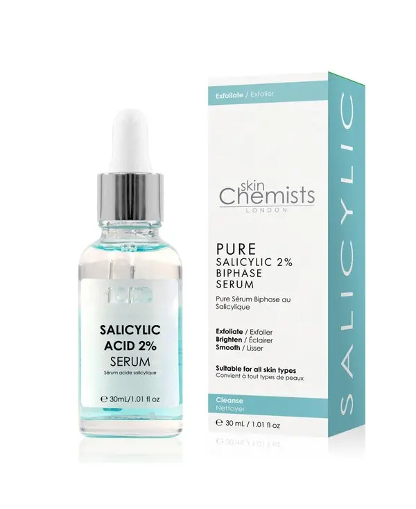 SKIN CHEMISTS Pure Salicylic Acid 2% Biphase Serum 30ml