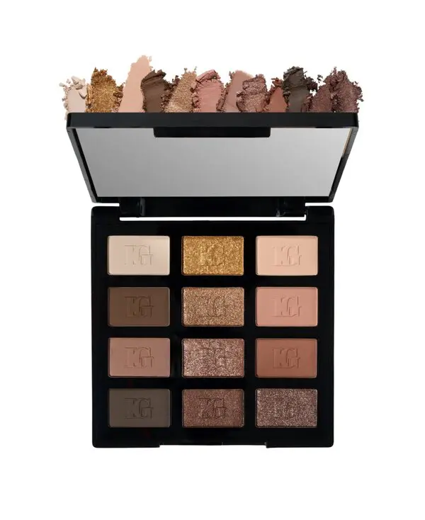 Laura Geller Beauty Nude Attitude Shift Into Neutral 12 Multi-finish Eyeshadows - Neutrals