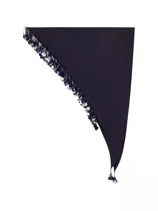 Isabel Marant Étoile Layla Sequin-embellished Scarf - Blue