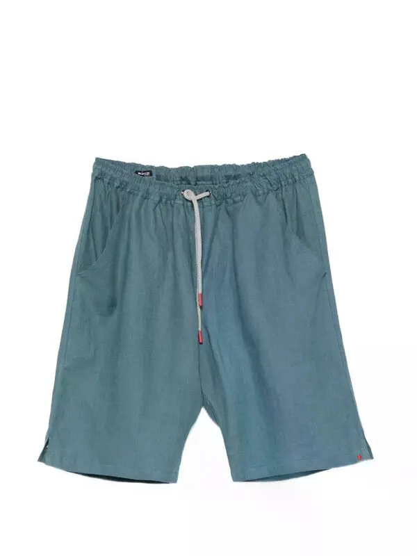Kiton Drawstring Shorts - Blue