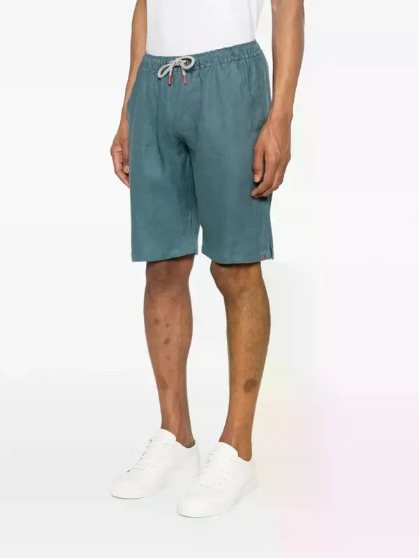 Kiton Drawstring Shorts - Blue