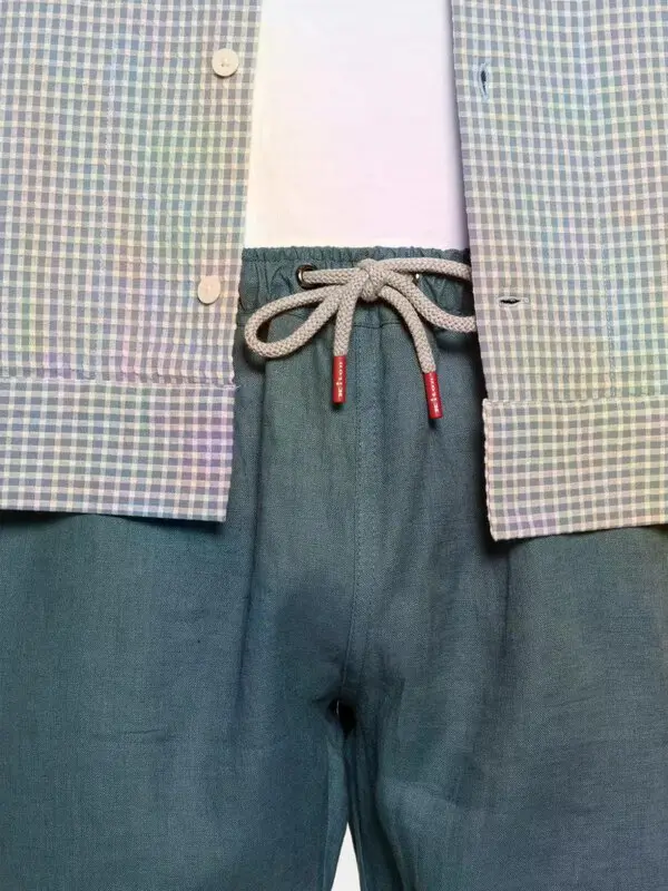 Kiton Drawstring Shorts - Blue