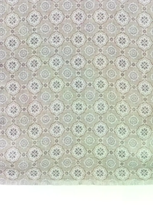 DELL'OGLIO Creta Patterned Scarf