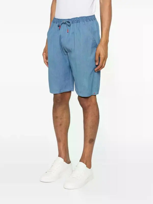 Kiton Drawstring Shorts - Blue