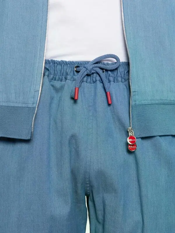 Kiton Drawstring Shorts - Blue