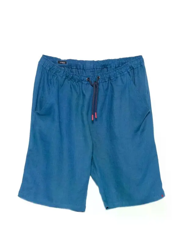 Kiton Drawstring Shorts - Blue