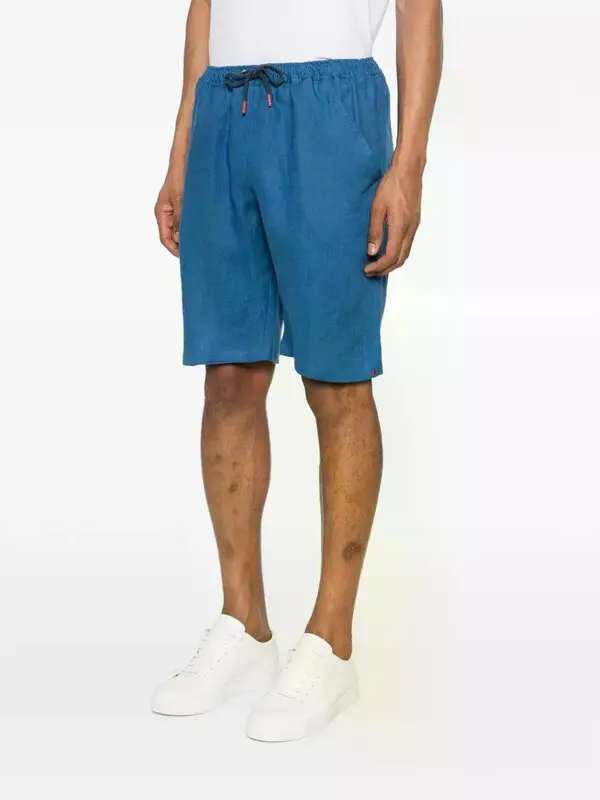 Kiton Drawstring Shorts - Blue