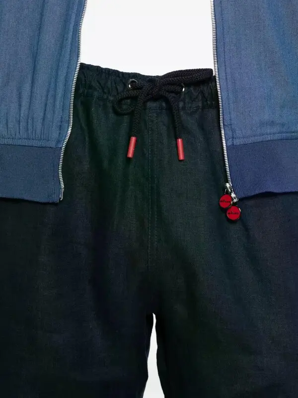 Kiton Drawstring Shorts - Blue
