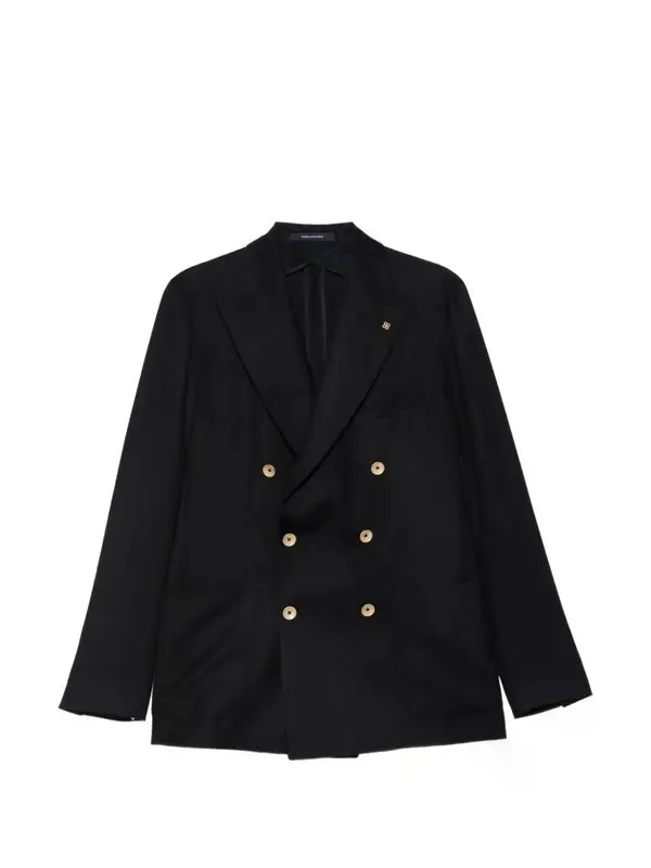 Tagliatore Double-breasted Pocket Blazer - Blue