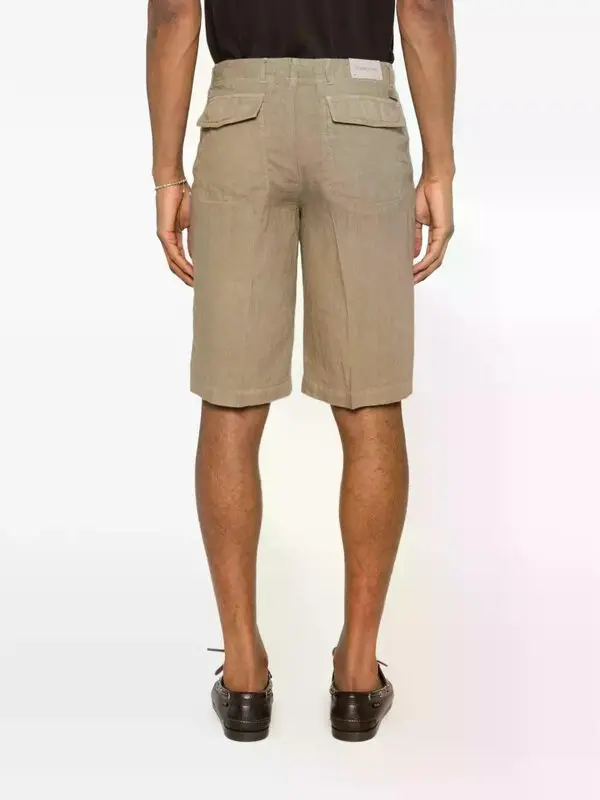 Corneliani Button Closure Shorts - Neutrals