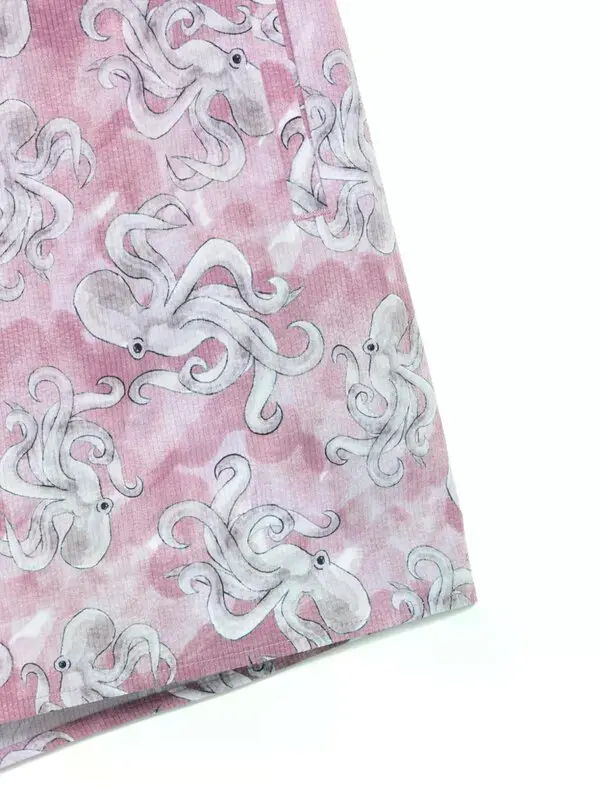 Emporio Armani Printed Swim Shorts - Pink