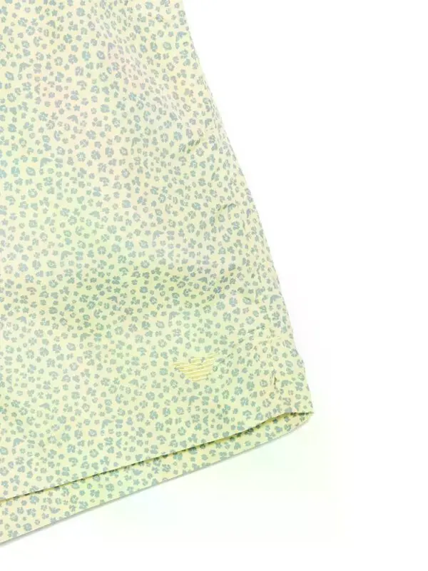 Emporio Armani Floral Print Swim Shorts