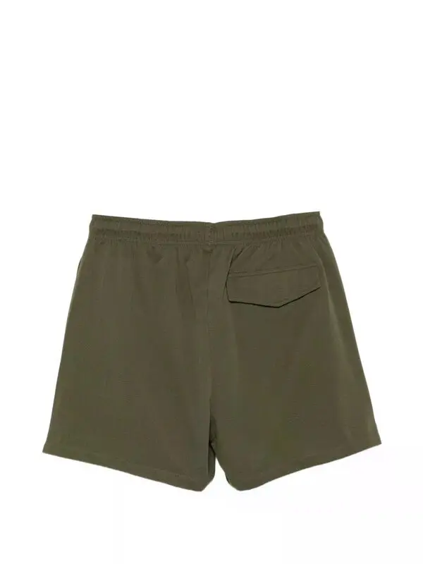 Emporio Armani Herringbone Logo Swim Shorts