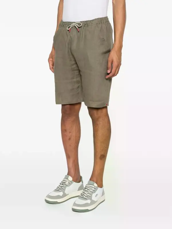 Kiton Drawstring Shorts - Green