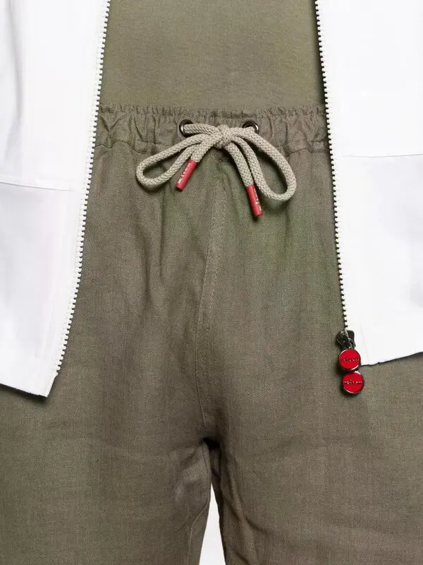 Kiton Drawstring Shorts - Green