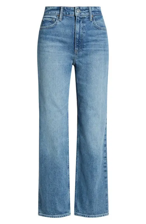 Paige Stevie High-rise Straight Leg Jeans