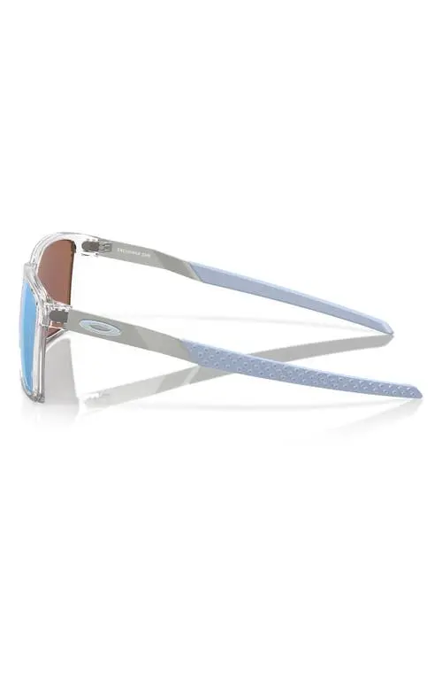 Oakley Exchange Sun 56mm Polarized Rectangle Sunglasses - Clear