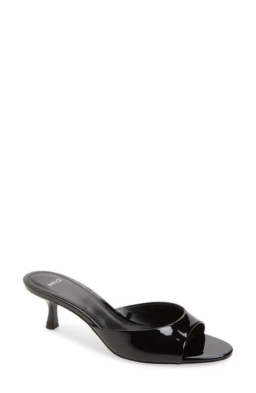 Mango Play Sandal - Black