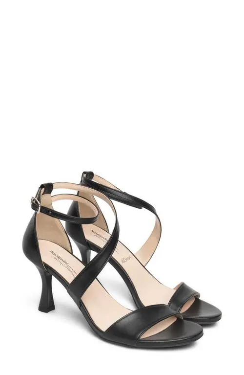 NEROGIARDINI Ankle Strap Sandal - Black