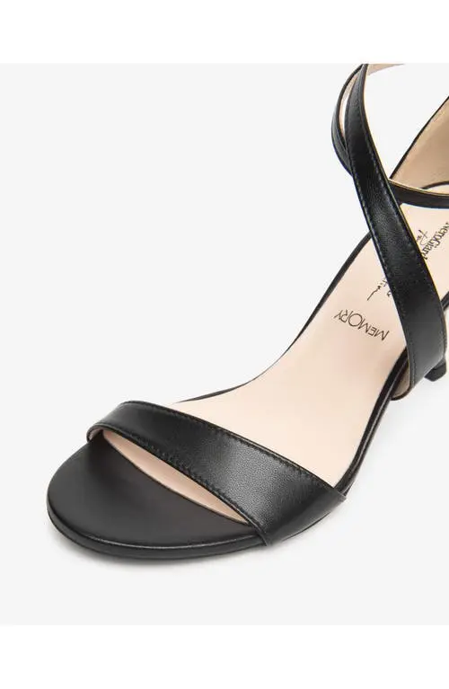 NEROGIARDINI Ankle Strap Sandal - Black