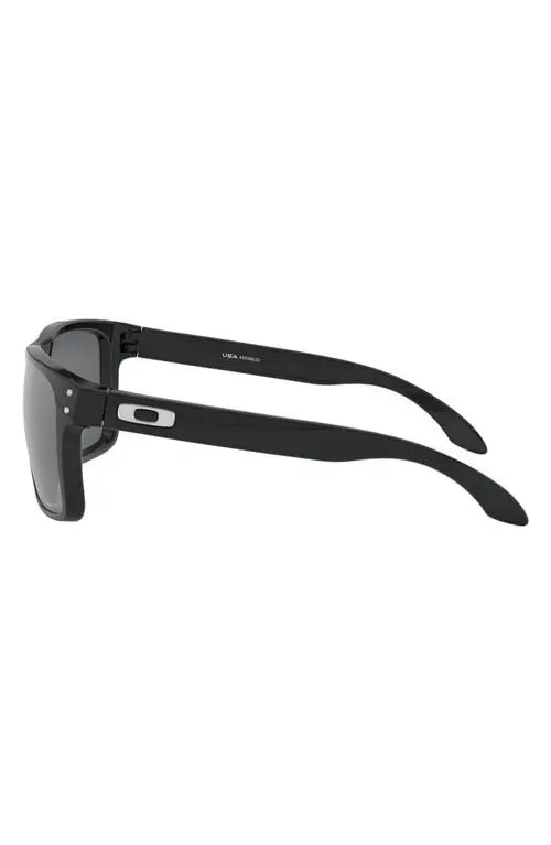 Oakley 59mm Mirrored Square Sunglasses - Black