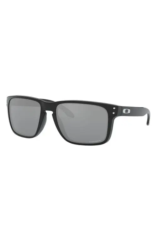 Oakley 59mm Mirrored Square Sunglasses - Black