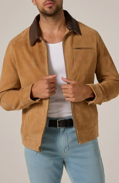 7 Diamonds Maverick Suede Trucker Jacket