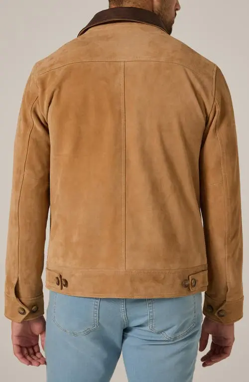 7 Diamonds Maverick Suede Trucker Jacket