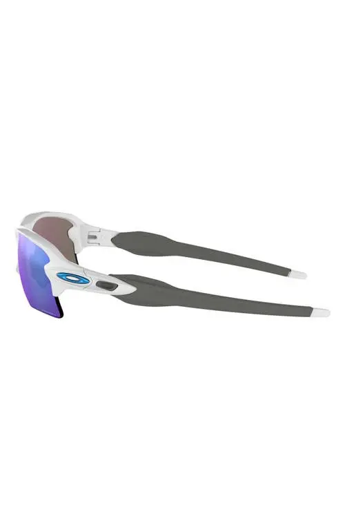 Oakley Flak 2.0 Xl Polarized Sunglasses - White/blue