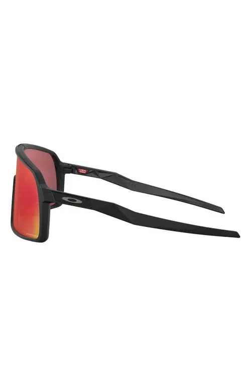 Oakley Prizm Shield Sunglasses - Black/red