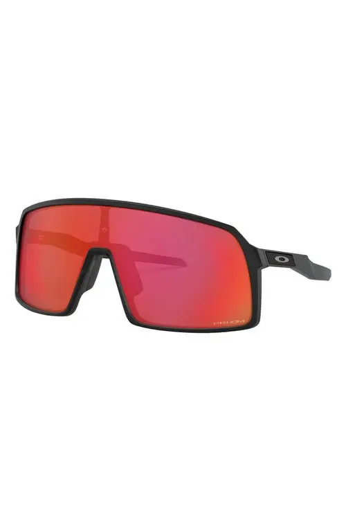 Oakley Prizm Shield Sunglasses - Black/red