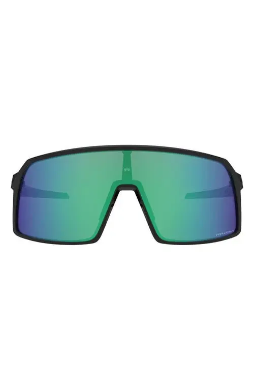 Oakley Sutro Prizm 60mm Shield Sunglasses - Black/teal