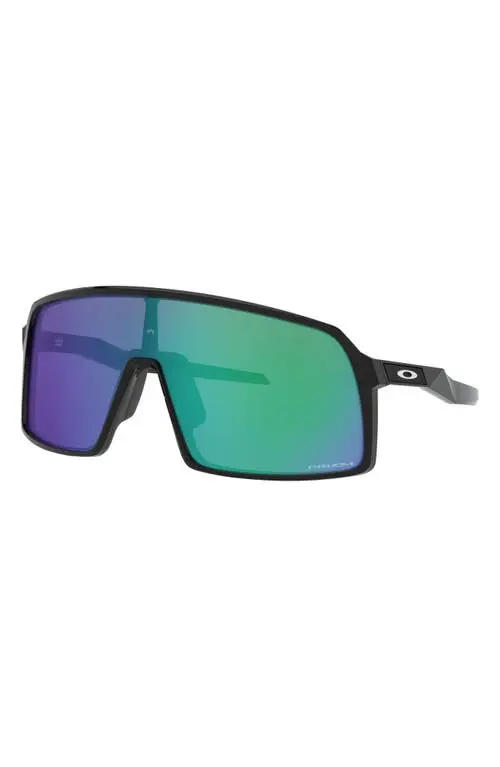 Oakley Sutro Prizm 60mm Shield Sunglasses - Black/teal