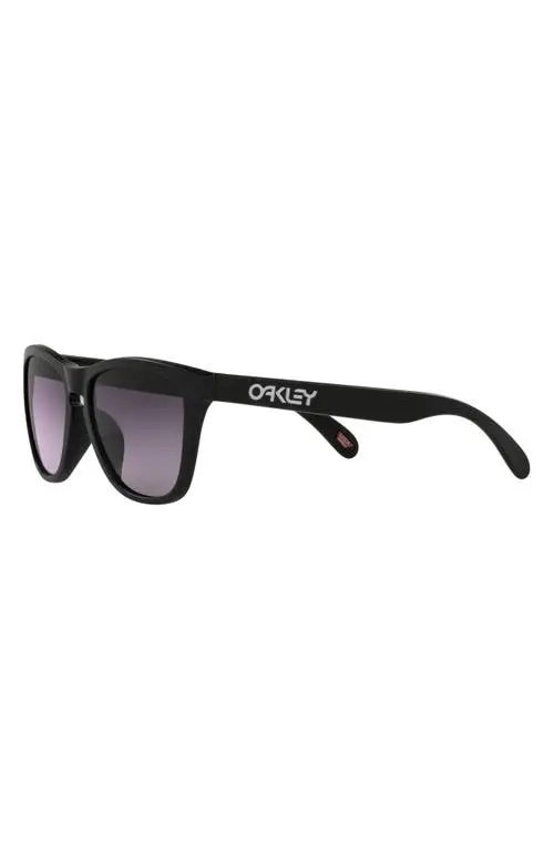 Oakley Frogskins Rectangular Sunglasses - Matte Black/black