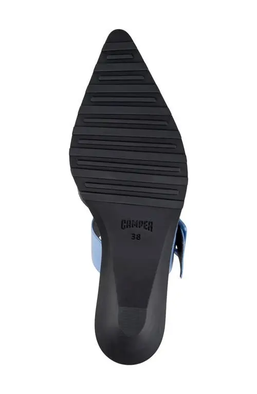 Camper Anita Pointed Toe Mule - Black