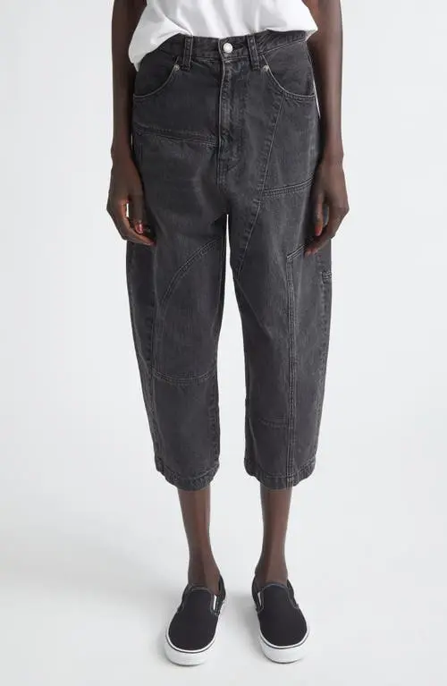 Undercover Cotton Denim Barrel Leg Jeans