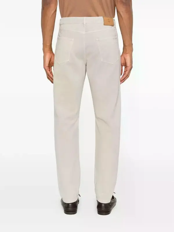 Brunello Cucinelli Straight Leg Jeans - Grey