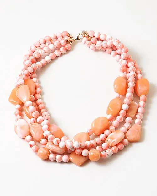 ERIN MCDERMOTT JEWELRY The Creamsicle Necklace - Orange