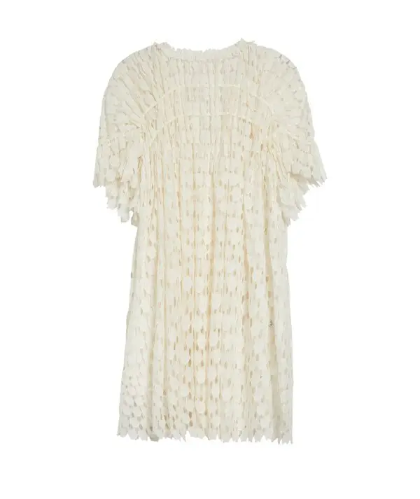 Ulla Johnson Layla Lace Trapeze Mini Dress