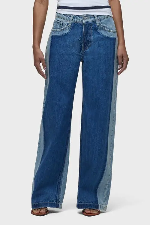 Hudson Jeans Rylee Patch Loose Straight - Double Take